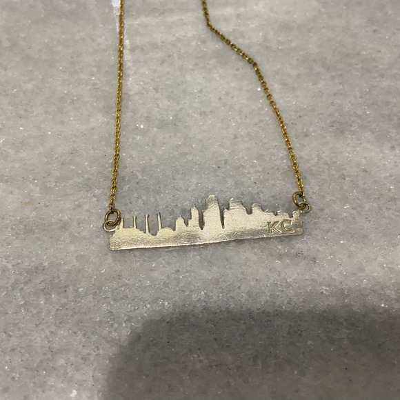 KC Jagger | Jewelry | I Heart Kc Kansas City Skyline Necklace Special ...